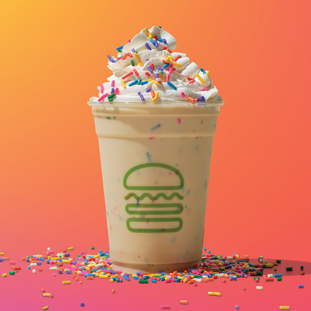 Una malteada de Shake Shack que conmemora el mes del orgullo