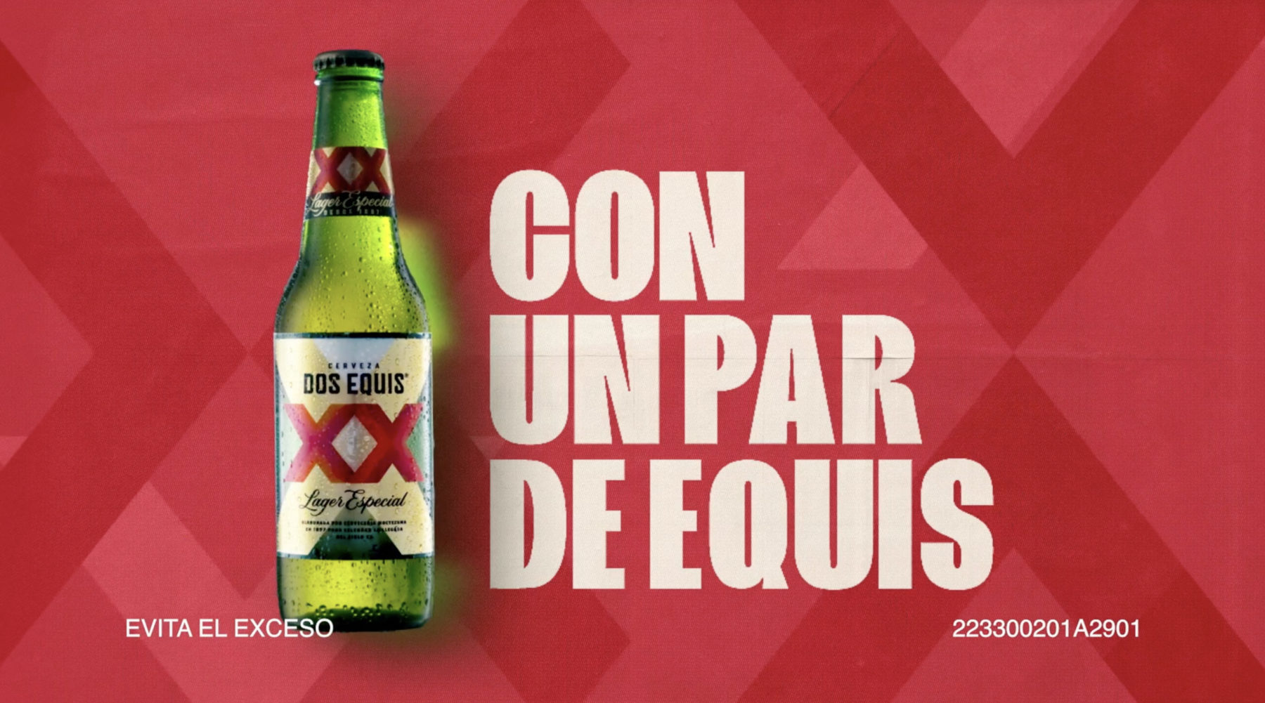 “Con un par de equis”, la nueva campaña de Dos Equis®